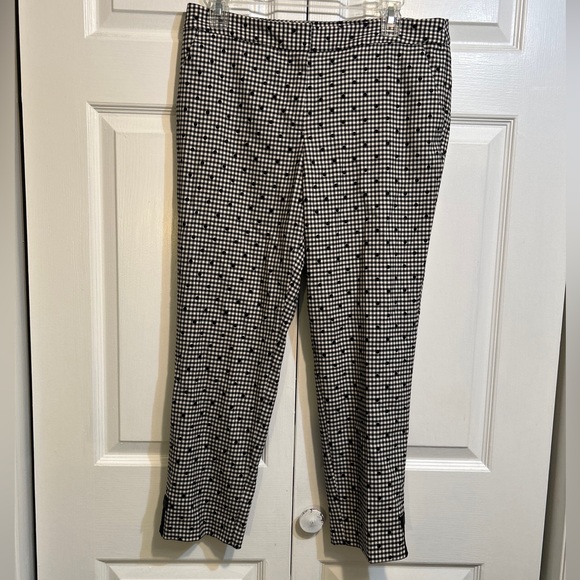 Talbots | Pants & Jumpsuits | Nwt Talbots Petites Size 8p Black Ivory ...